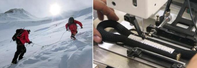 Automatic Climbing Ropes Sewing Machine